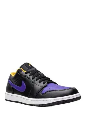JORDAN 1 Low Dark Concord Sneakers - Black