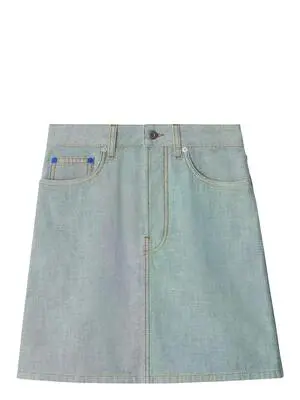 BURBERRY Burberry EKD-Jacquard Denim Skirt