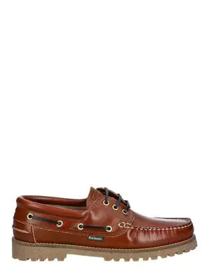 Barbour Deck Boat Shoes - Brown