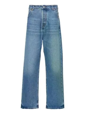 Jacquemus Le De Nîmes Wide-leg Jeans - Blue