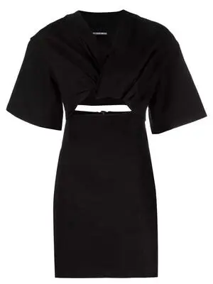 Jacquemus Bahia Mini Dress - Black