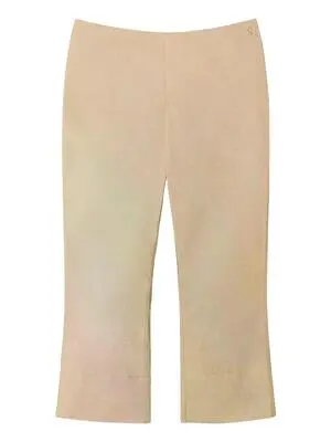 TWINSET Poplin Cropped Trousers