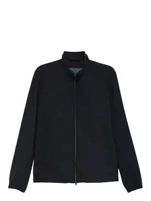 HERNO Herno Logo Plaque Zip-Up Jacket