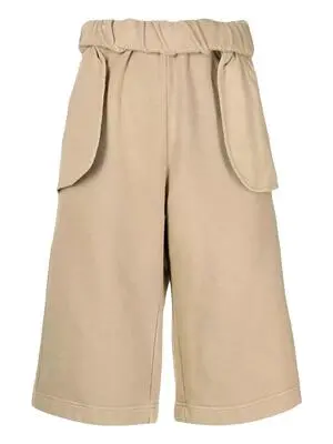 DION LEE Dion Lee Knee-Length Cotton Shorts