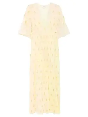Antik Batik Fany Maxi Dress - Yellow