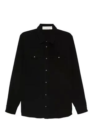 GOD'S TRUE CASHMERE Cashmere Shirt Black