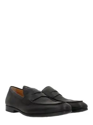TOD'S Leather Loafers - Black