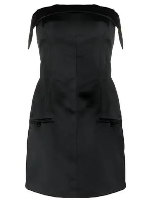PHILOSOPHY DI LORENZO SERAFINI Philosophy Di Lorenzo Serafini Strapless Satin Mini Dress