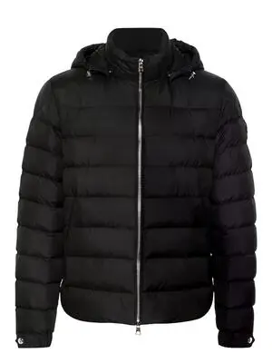 Moncler Hooded Quilted Jacket - Black