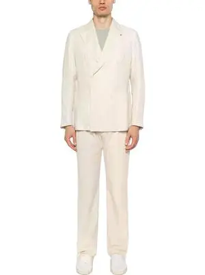 Tagliatore Linen Blazer - Neutrals