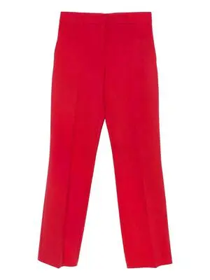 Casablanca Slim Tailored Trousers - Red