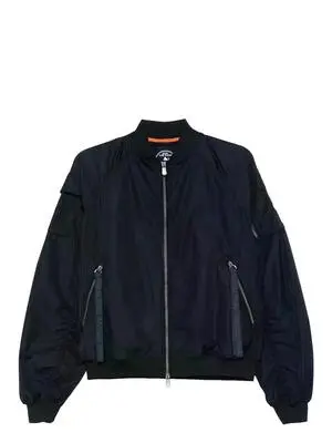 SAVE THE DUCK Zip-up Bomber Jacket - Black