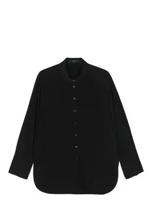 JOSEPH Silk Crepe De Chine Shirt - Black