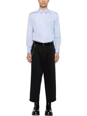Comme Des Garçons Striped Shirt - Blue