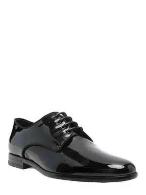 Dolce & Gabbana Patent Finish Derby Shoes - Black