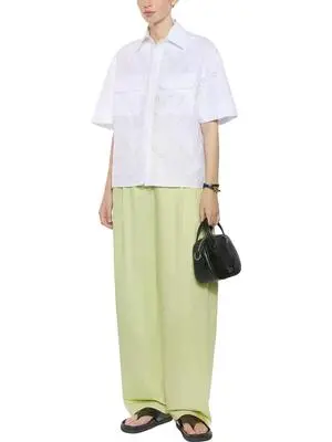 MAISON KITSUNÉ Maison Kitsuné Embroidered Short-Sleeve Shirt
