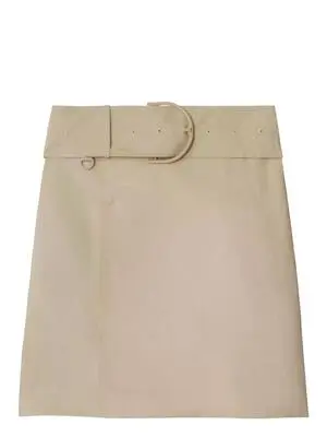 BURBERRY Burberry Canvas Wrap Skirt