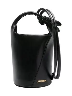 Jacquemus Le Petit Tourni Bucket Bag - Black