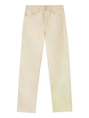 JIL SANDER Mid-rise Straight-leg Denim Jeans - Neutrals