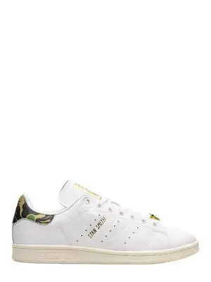 Adidas X Bape Stan Smith 30th Anniversary Sneakers - White
