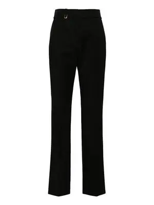 Jacquemus Le Pantalon Tibau High Waist Trousers - Black