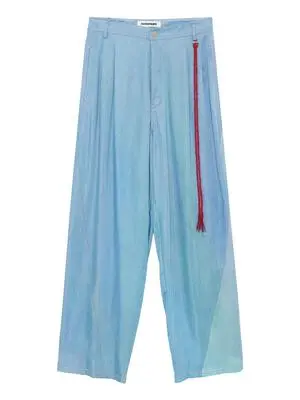 DARKPARK Phebe Wide-leg Trousers - Blue
