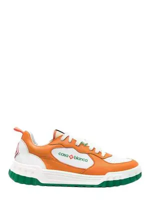 Casablanca Court Leather Sneakers - White