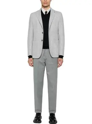 Tagliatore Single-breasted Blazer - Grey