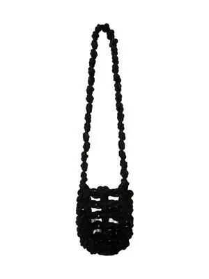Kara Knot Shoulder Bag - Black