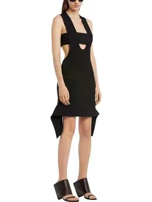 COURREGES Belted Mini Skirt - Black