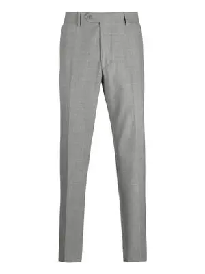 Boggi Milano Tailored Straight-leg Trousers - Grey
