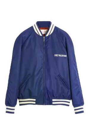 Valentino Garavani Chez Bomber Jacket - Blue
