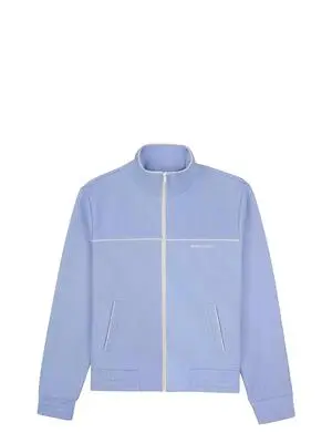 SPORTY & RICH Logo-print Zip-fastening Jacket - Blue