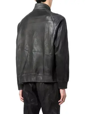 TAAKK High-neck Zipped Bomber Jacket - Black