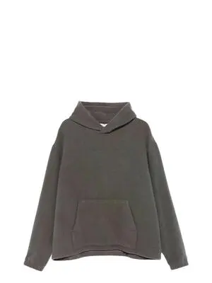 RIER Felted Virgin Wool Hoodie - Grey