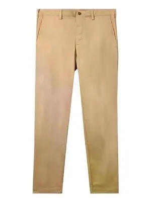 Brooks Brothers Cotton Trousers - Neutrals