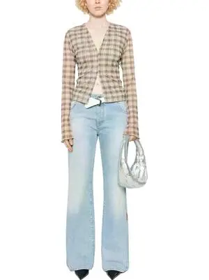 Off-White Wide-leg Jeans - Blue