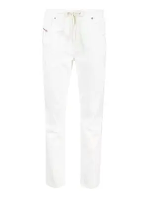 DIESEL® Distressed Boyfriend Jeans - White
