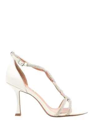 BIBI LOU 90mm Embellished Sandals - Neutrals