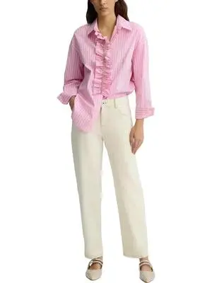 Liu Jo LIU JO Low-Rise Boyfriend Jeans Neutrals
