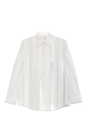 LOW CLASSIC Striped Shirt - Neutrals