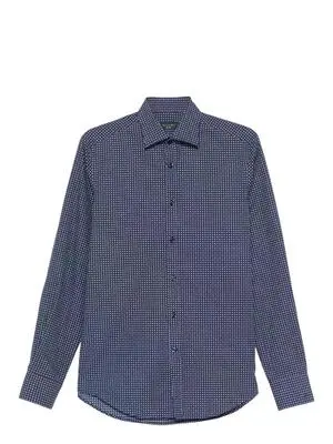 Paul & Shark Graphic-print Shirt - Blue