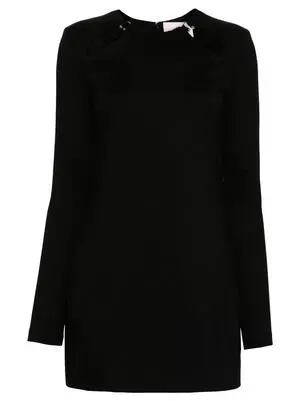CHIARA FERRAGNI Jersey Mini Dress - Black