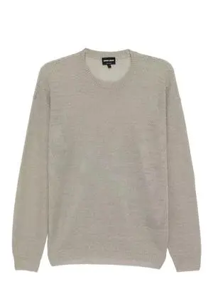 Giorgio Armani Knitted T-shirt - Neutrals