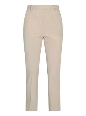 INCOTEX Incotex Cropped Tailored Trousers