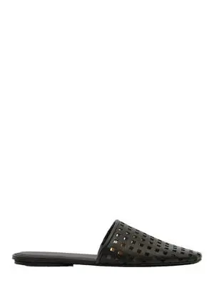 Marsèll Perforated Mules - Black