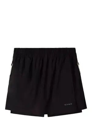 Sunnei Elastic Mini Skort - Black