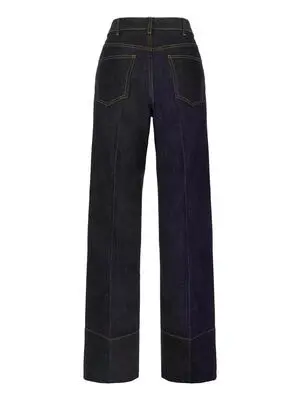Givenchy Dark Wash Straight Leg Jeans - Blue