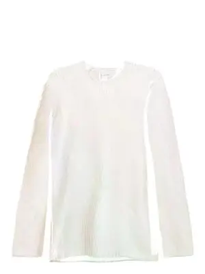 Comme Des Garçons Two-tone Knit Sweater - Neutrals