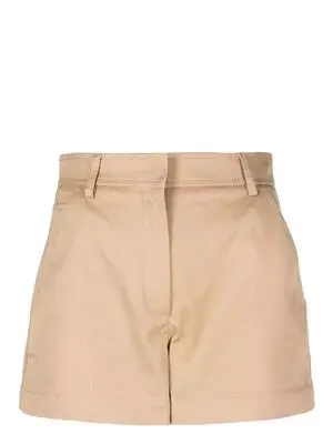 Valentino Garavani High-waisted Rockstud Shorts - Neutrals